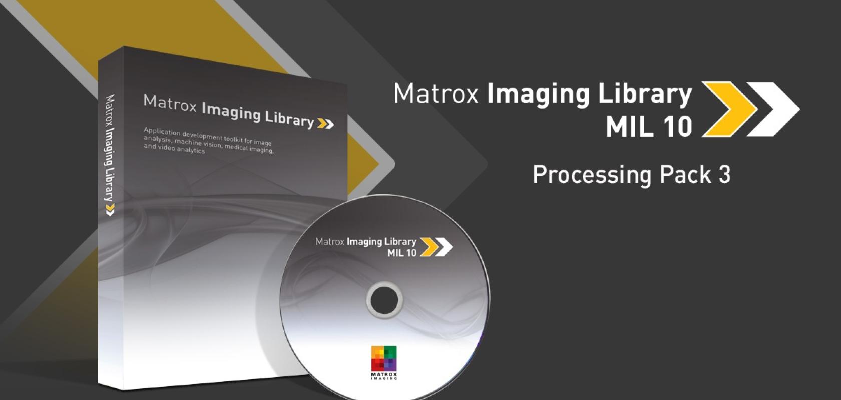 Matrox Imaging Library 10 Processing Pack 3 | Imaging and Machine Vision Europe